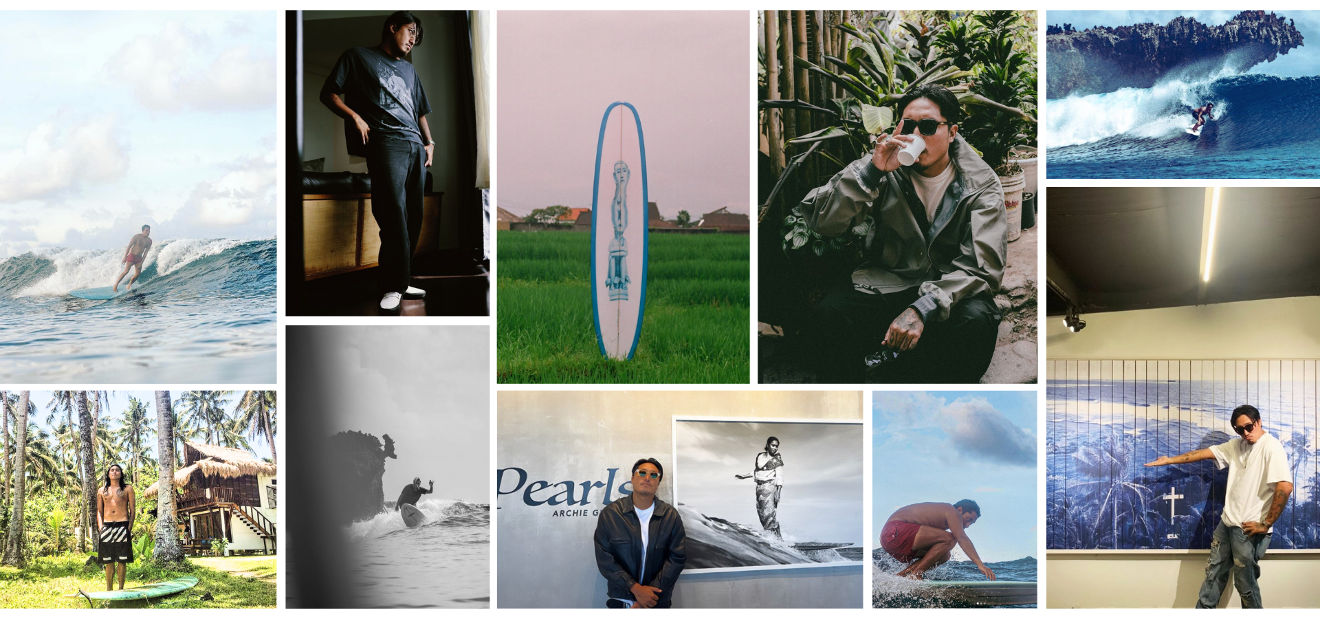 Q&A With Surfer Archie Geotina | Pearls Project Surf Photography